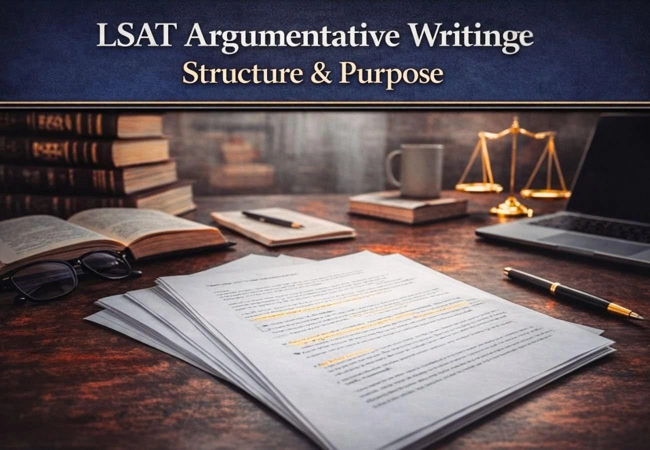 LSAT Argumentative Writing: Structure Purpose & Example